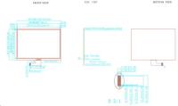 China 11.6 Inch E Paper Display 640x960 3 Color E Ink Display Black / White / Red for sale