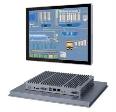 China Fanless 15 Inch Industrial Monitor 350 Cd/M2 IP65 Industrial Monitor for sale
