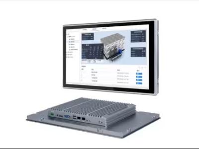 China Wide Temperature Industrial PC HMI 10.1 Inch  Fanless Touch Screen for sale