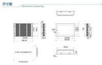 China Wide Temperature Industrial PC HMI 10.1 Inch  Fanless Touch Screen for sale
