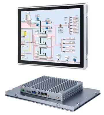 China 10.4 Inch Industrial Computer Monitor Fanless Industrial Touch Screen HMI with Wide Temperature Range for sale