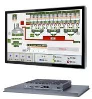 China IP65 Industrial Panel PC 17.3 Inch Fanless Touch Screen Computer For HMI Applications for sale