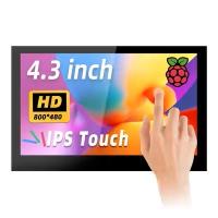 China 4.3 Inch HDMI LCD Display 800x480 Capacitive Touch Screen Display With IPS TFT Technology for sale