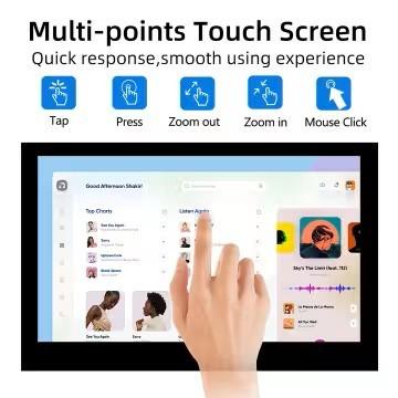 China 4.3 Inch HDMI LCD Display 800x480 Capacitive Touch Screen Display With IPS TFT Technology for sale