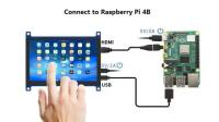 China 800*480 LCD HDMI Screen 5 Inch Raspberry Pi LCD Touch Screen With 5 Point Capacitive Touch Screen for sale