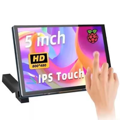 China 800x480 IPS TFT Screen 5 Inch Raspberry Pi Touch Display YQ84-5DSI for sale