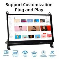 China 1024x600 HDMI LCD Display 7 Inch Capacitive Touch Screen With 5 Point Capacitive Touch Screen for sale
