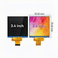 China 3.4 Inch Square LCD Display 480x480 MIPI Interface Display With Optional Touch Screen for sale