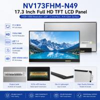 China 1920x1080 Laptop LCD Screen 17.3 Inch eDP LCD Panel Anti Glare Replacement for sale
