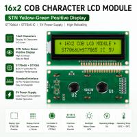 China 16x2 Character LCD Module Compact STN LCD Display ST7066U / ST7065 Controller for sale