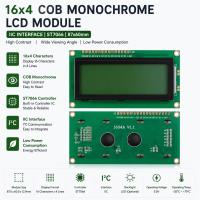 China COB Monochrome LCD Display I2C Interface 16x4 LCD Module 87x60mm With ST7066 Controller IC for sale
