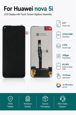China 6.4 Inch Phone Screen 2310x1080 Touch Digitizer Assembly For Huawei Nova 5i GLK-AL00 Nova 6 SE for sale