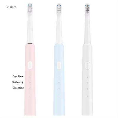China OEM Customized Logo Smart USB Rechargeable  Automatic Sonic Electric Toothbrushes for sale