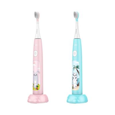 China USB Inductive Charging Kids  Sonic Toothbrush Children Waterproof IPX7 Smart Toothbrush for sale