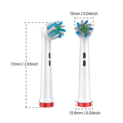 China Oral Brush Head Twist Action Pro Replacement Toothbrush Heads EB52-X for sale