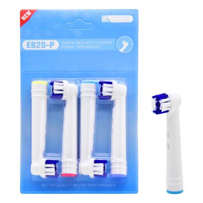 China Hot Stamping EB-20P Deep and Precise Cleaning Replacement Electric Toothbrush Head for Adult Dental Care for sale