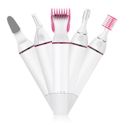 China Home Use Nose Eyebrow Trimmer Razor Body Bikini Facial Electrical Hair Remover Device for sale