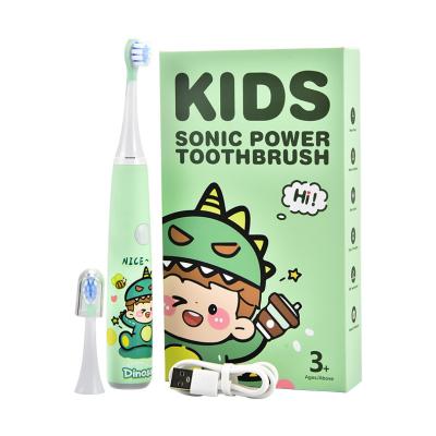 China Children's IPX7 Waterproof Toothbrush Rechargeable Soft Bristle electric toothbrush For Kids for sale