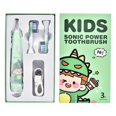 China Wholesale Kid's Cartoon Image Tooth Brush Cute Anti-water Electronic Toothbrush for sale