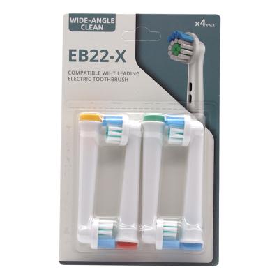 China Baolijie EB-50X Electric Toothbrush Head Replacement 4pcs per Pack with 1 Year Warranty Compatible with Oral Brush for sale