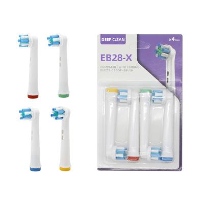 China Nylon 610/612 Bristle Toothbrush Heads for Home Use with 100Packs MOQ - Compatible with Rotary Electric Toothbrush for sale