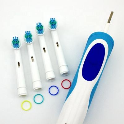 China 304 Stainless Steel Electric Toothbrush Head with Dupont Nylon Bristles and 1 Year Warranty for Optimal Oral Care for sale