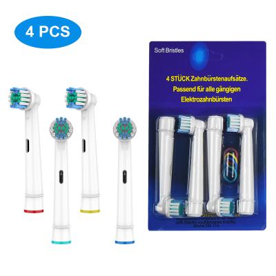 China Electric Toothbrush Head with Soft Bristles and Dupont Nylon Bristle Replacement Toothbrush Head with 1 Year Warranty for sale