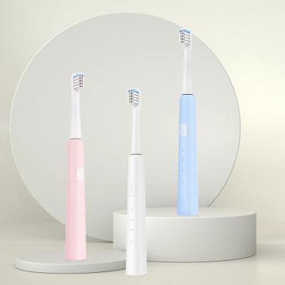 China Portable Sonic Toothbrush with 70 Days Runtime 25000VPM and 2 Brush Heads for sale