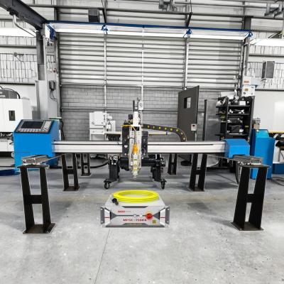 China XC3000 Water Cooling Gantry Fiber Laser Cutting Machine New for Raytools for Grille Door Window Advertising for Sheet Metal for sale