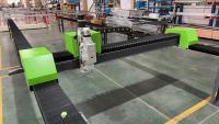 China Large Format 1.5*10 Meter High-Speed Fiber Laser Metal Cutter Hiwin Rails Easy Transport Design DST Graphic Format AI Compatible for sale