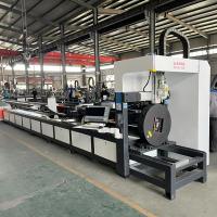 China Automatic High Precision Laser Cutter Brand Chuck 45 Degrees Beveling Pipe Laser Tube Cutting Processing for Metal AI BMP for sale