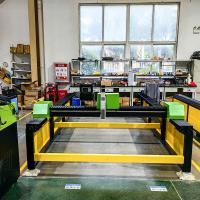 China High-Power LF3015E Detachable Fiber Laser Cutting Machine Solution for Grille Door Window Cut Sheet Steels Metal Plate AI BMP for sale