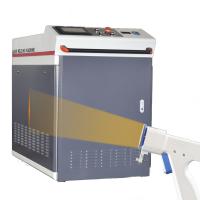 China Hand Held Laser Cleaning Machine Steel Rust Removal Dirt Cleaning Machine for sale
