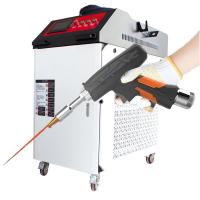China 4 in 1 Laser Welder Welding Cutting Cleaning Rust Removal Weld Seam Cleaning Stainless Steel Sheet Profile Seam Metal Welder for sale