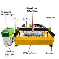 China Manufacture Laser Cutting Machines Gantry Sheet Metal RayTools XC3000S FANGLING  Cut Tools Construction Site 1500w 2000w MAX for sale