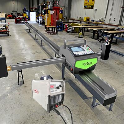 China Portable 55A CNC Plasma Cutting Machine Quality 6 mm Metal 100% Duty Cycle Source Consumable Compact Design Easy Air New Motor for sale