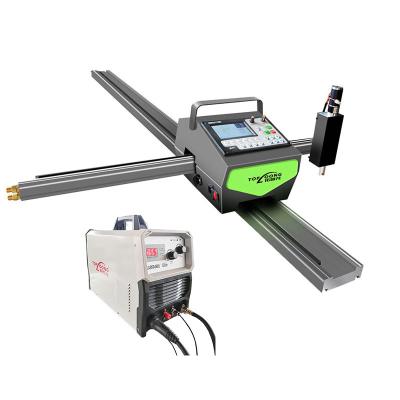 China Portable 55A CNC Plasma Cutting Machine Quality 6 mm Metal 1000x1500 mm Effective Includes Full Source Consumable 120A Motor for sale
