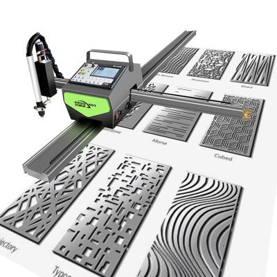 China Portable CNC Plasma Cutting Machine Arc Voltage Adapt All Kinds of Power Source Mini Portable Doors Grilles Metal Sheet Cutter for sale
