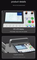 China 1300 X 1300 mm Portable CNC Plasma Cutting Machine USB g Code Cutter 1.3 X 1.3 Meter Effective Nesting Dxf Dwg Cut Drawings for sale