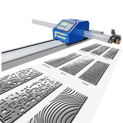 China Portable CNC Plasma Cutting Machine LGK120 HUAYUAN OEM Brand 1530 3015 Mass Production for Metal Sheet 120A Rated Motor Gear for sale
