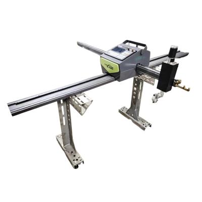 China Nest Plasma CNC Cutting Machine 1 X 1 m Built in Shapes Library Metal Art Craft Water Chiller Gas Gauge  Torch Height Control for sale