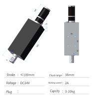 China Plasma Torch Lifter Screw Rod Automatic Lift with Sensor Holder Device Torch Lifting with Holder for sale
