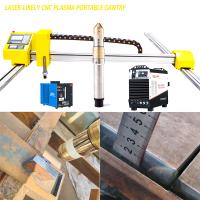 China Light Gantry Cnc Plasma 160 a IGBT 200 a HD 300 a 400 HD  Quality Cut 45 50 mm Steel for sale