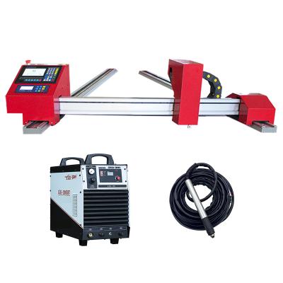 China Portable Cnc P80 Nc Control Sheet Metal Mobile Plasma&Flame Cutter Cutting Machine 110v 220v Plasma 380v for sale