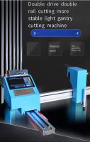 China CNC Plasma Gantry Cutting  Machine LGK 63A 120A 160A 200A  Quality Source Dual Rails Bilateral Drive Motor Tracks for sale