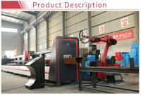 China CNC Plasma Robot Tube Metal Machine Cutter Carbon Yellow Red Blue Customized Steel Key Motor Training Stainless Power Flame for sale