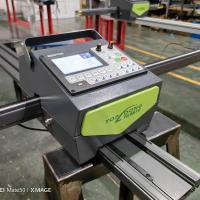 China Small Plasma CNC Cutting Machine  or Oxy-fuel Flame  LGK 120 200 IGBT Power Source Duty Cycle Pantograph Esab Cross Bow for sale
