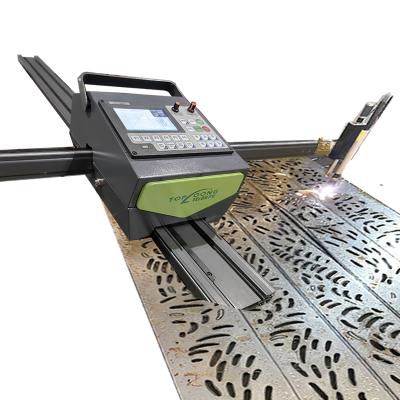 China Small Plasma CNC Cutting Machine  or Oxy-fuel Flame  LGK 120 200 IGBT Power Source Duty Cycle Pantograph Esab Cross Bow for sale