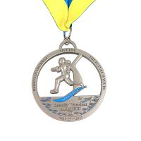 China Precision-Engraved Plating All Marathon Medals with Custom Design for sale