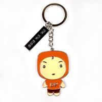 China Zinc Alloy Die Casting Custom Keychains With Soft Enameled for sale